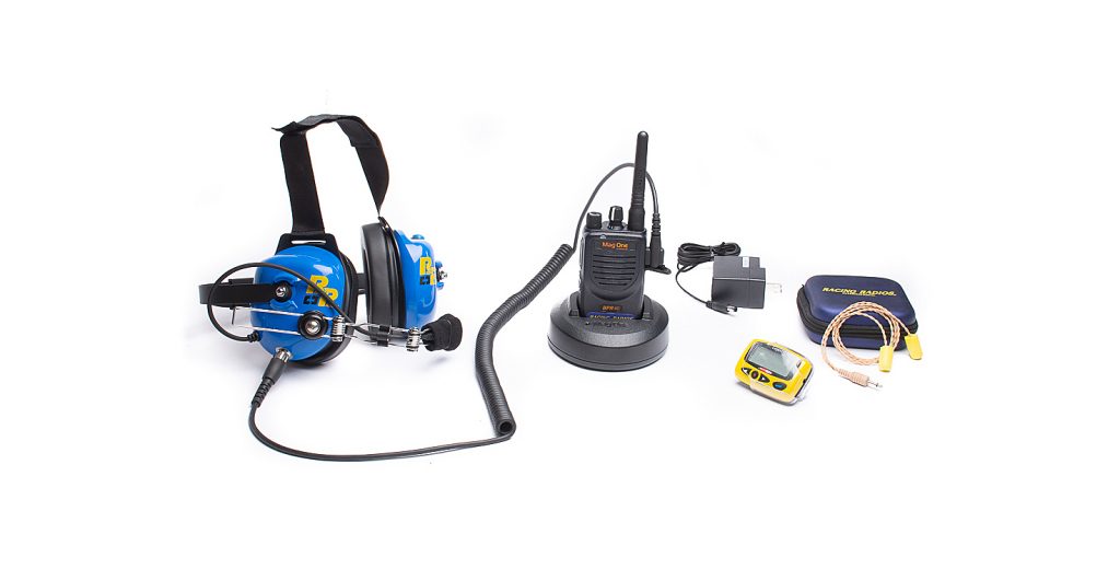 Complete DRIVER / CREW CHEIF / SPOTTER MOTOROLA BPR40 UHF radio system ...